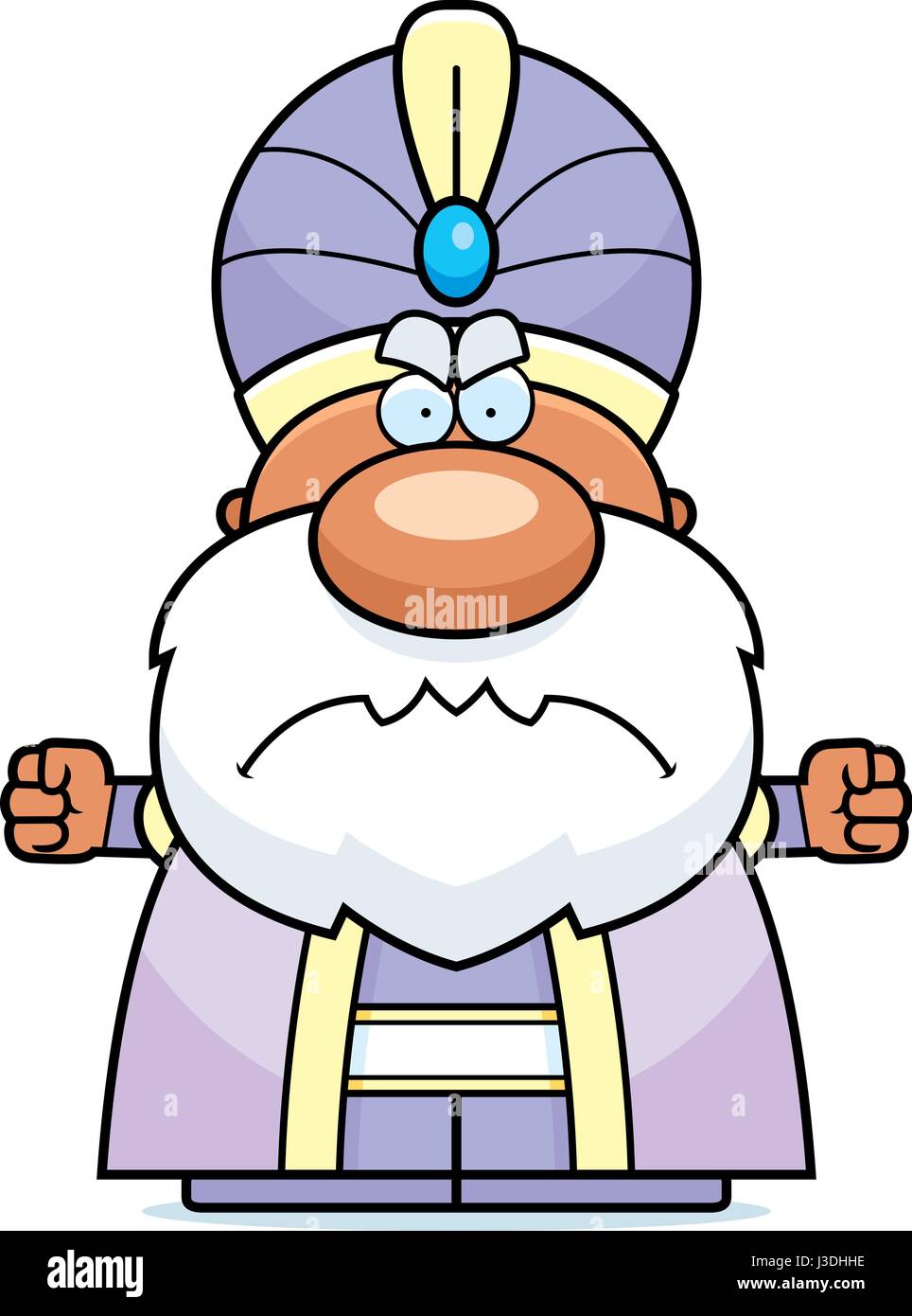 Cartoon king angry expression hi-res stock photography and images - Alamy