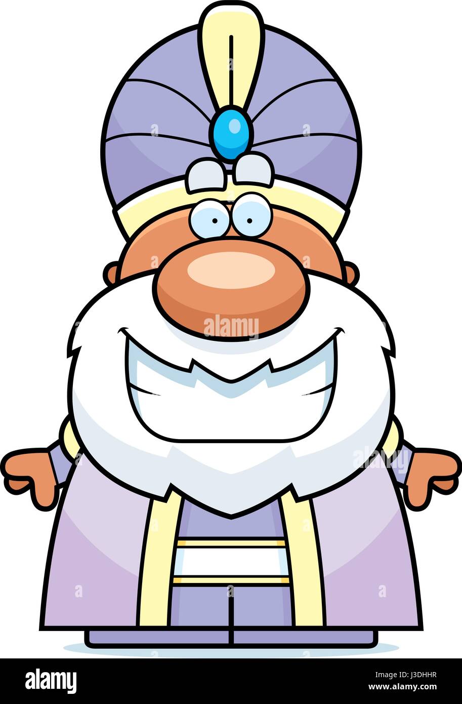 A cartoon illustration of a maharaja smiling Stock Vector Image & Art ...