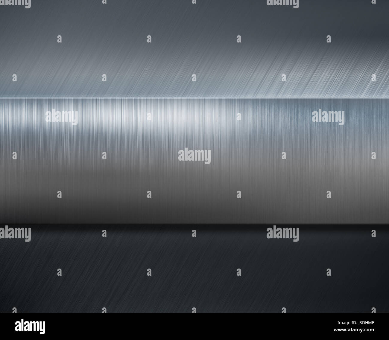 metal stripe over brushed metallic background 3d illustration Stock ...