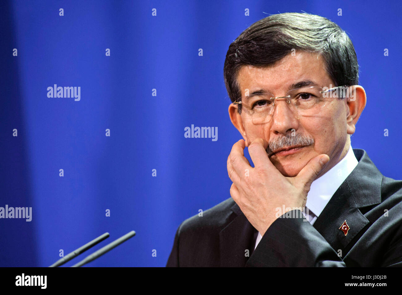 Berlin germany ahmet davutoglu hi-res stock photography and images - Alamy