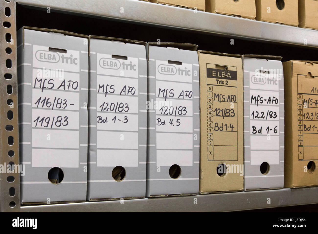 Stasi records archive hi-res stock photography and images - Alamy