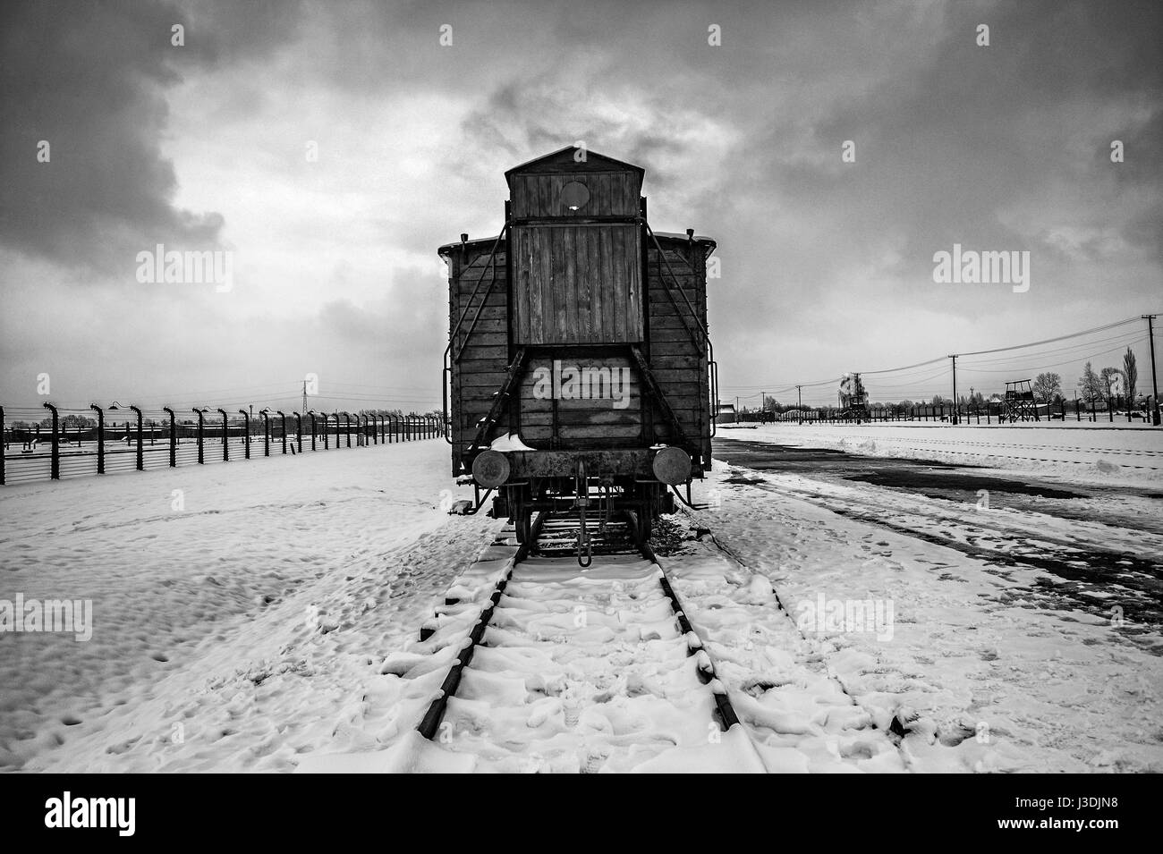 Ramp Concentration Camp Auschwitz High Resolution Stock Photography and ...