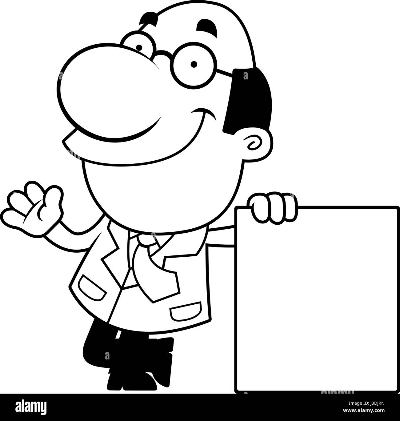 Scientist poster Stock Vector Images - Alamy