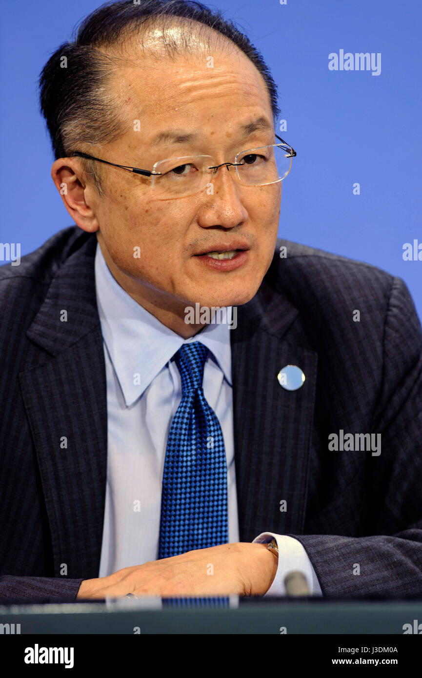 From the left world bank president jim yong kim hi-res stock ...