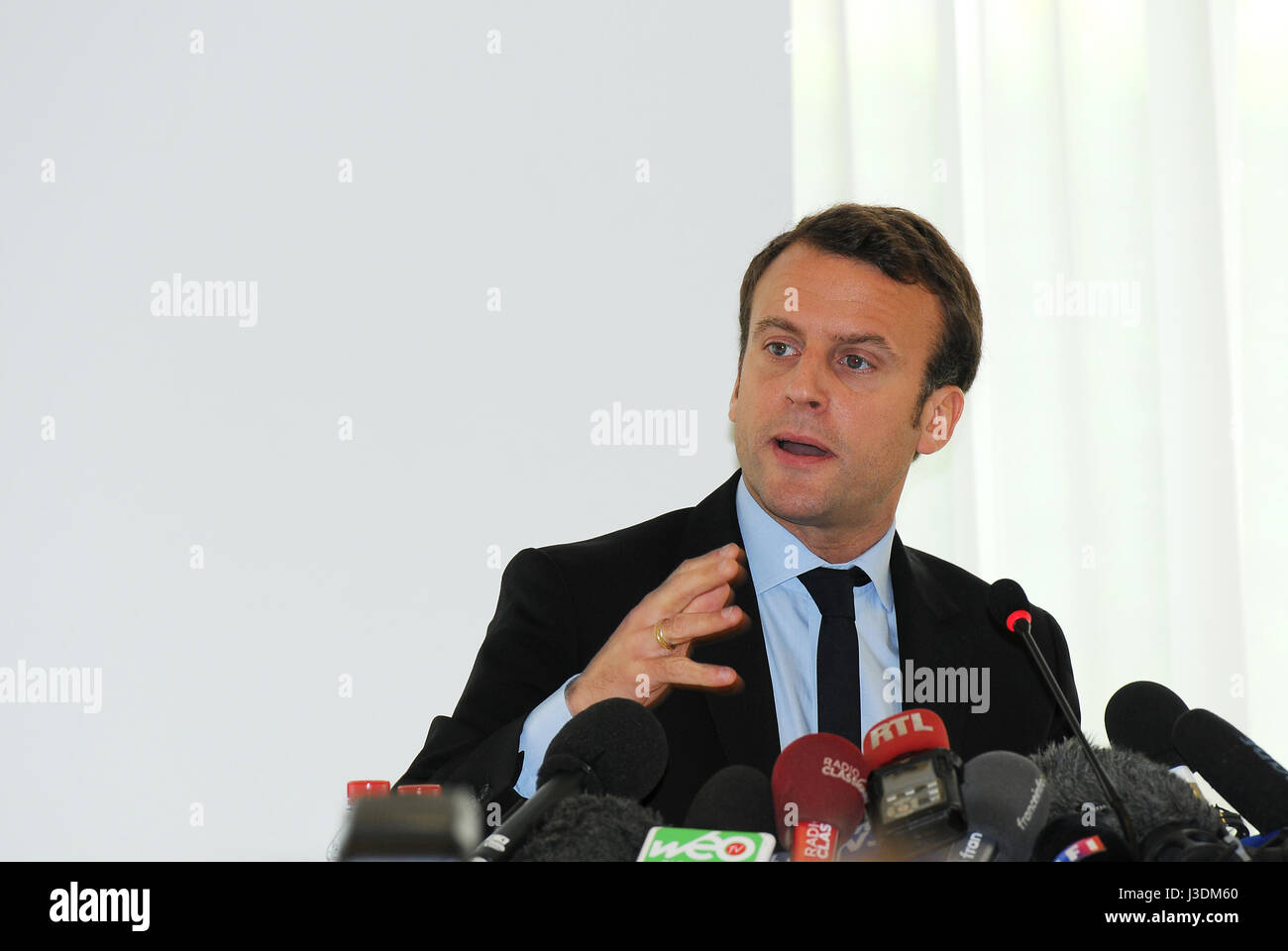 French President Emmanuel Macron Stock Photo - Alamy