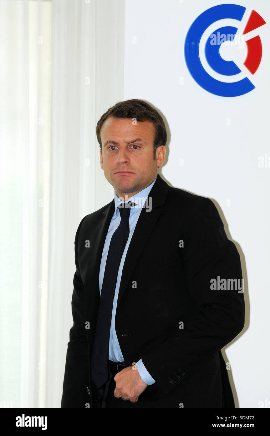 French President Emmanuel Macron Stock Photo - Alamy