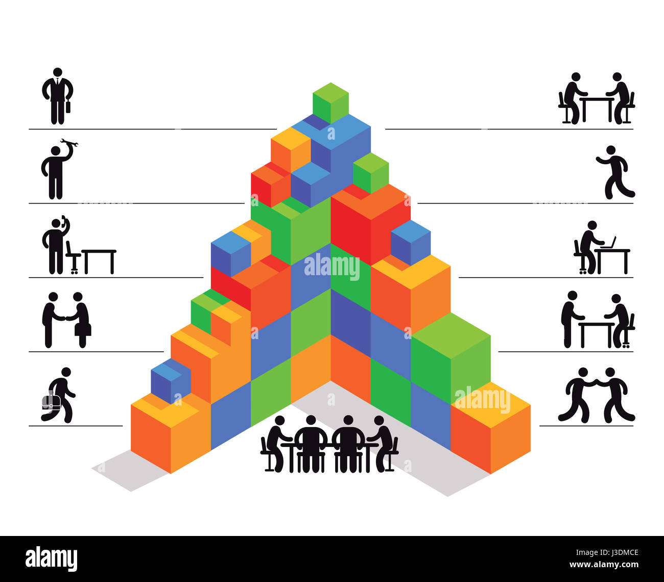 Time management training Cut Out Stock Images & Pictures - Alamy