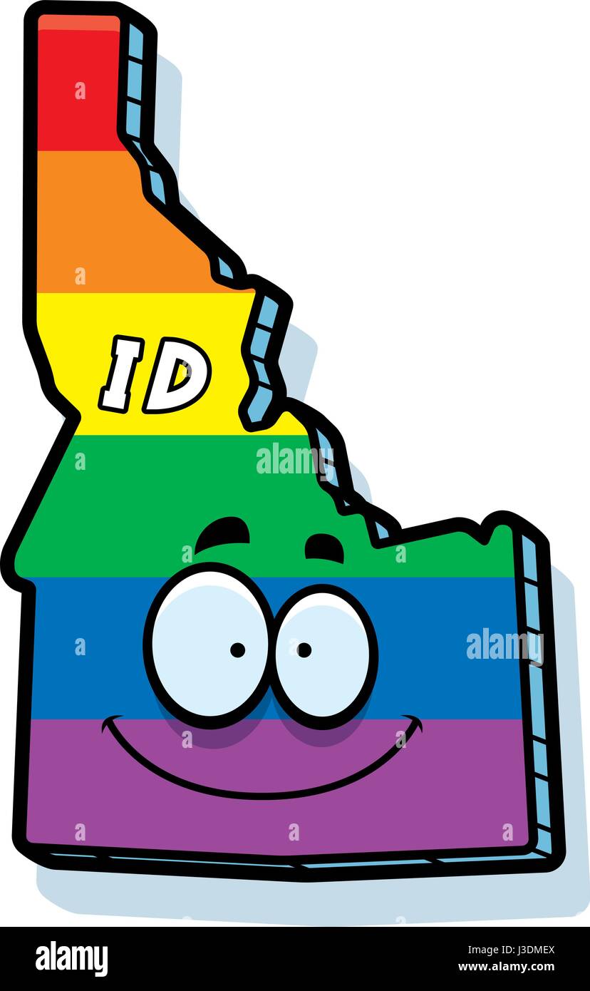 Idaho flag vector vectors hi-res stock photography and images - Alamy
