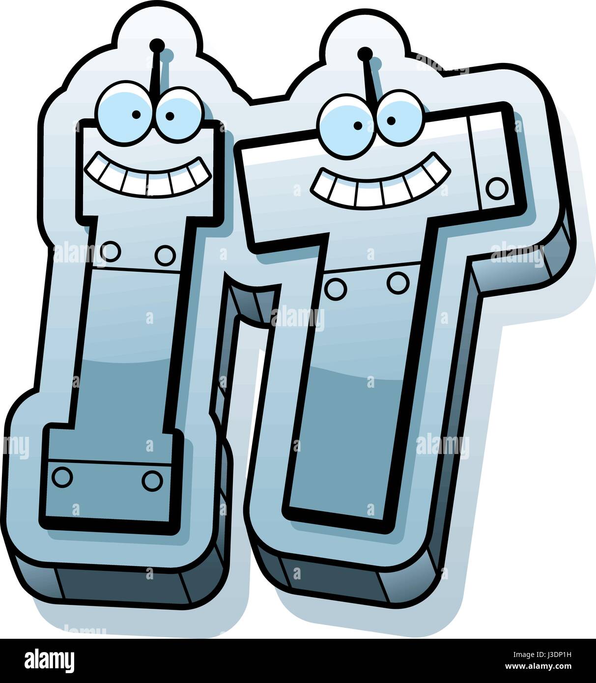 Robot theme vector graphic Stock Vector Images - Alamy