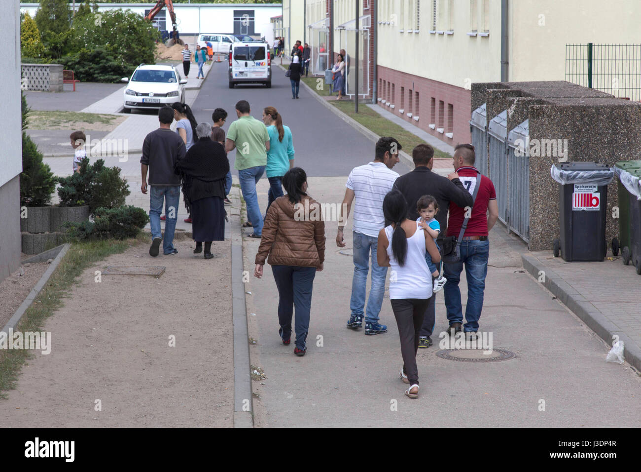 Central reception asylum seekers hi-res stock photography and images ...