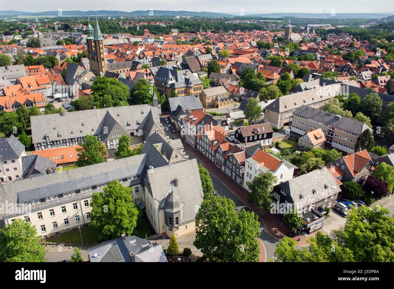 The Old Town of Goslar Stock Photo - Alamy