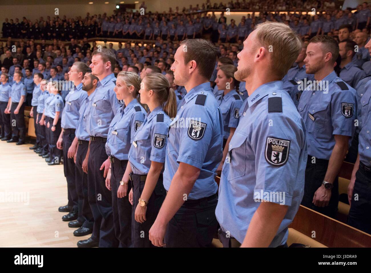 Swearing-in of police officers, 2015 Stock Photo - Alamy