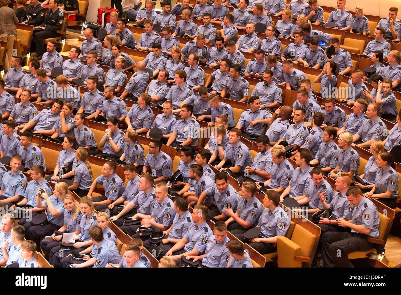 Swearing-in of police officers, 2015 Stock Photo - Alamy