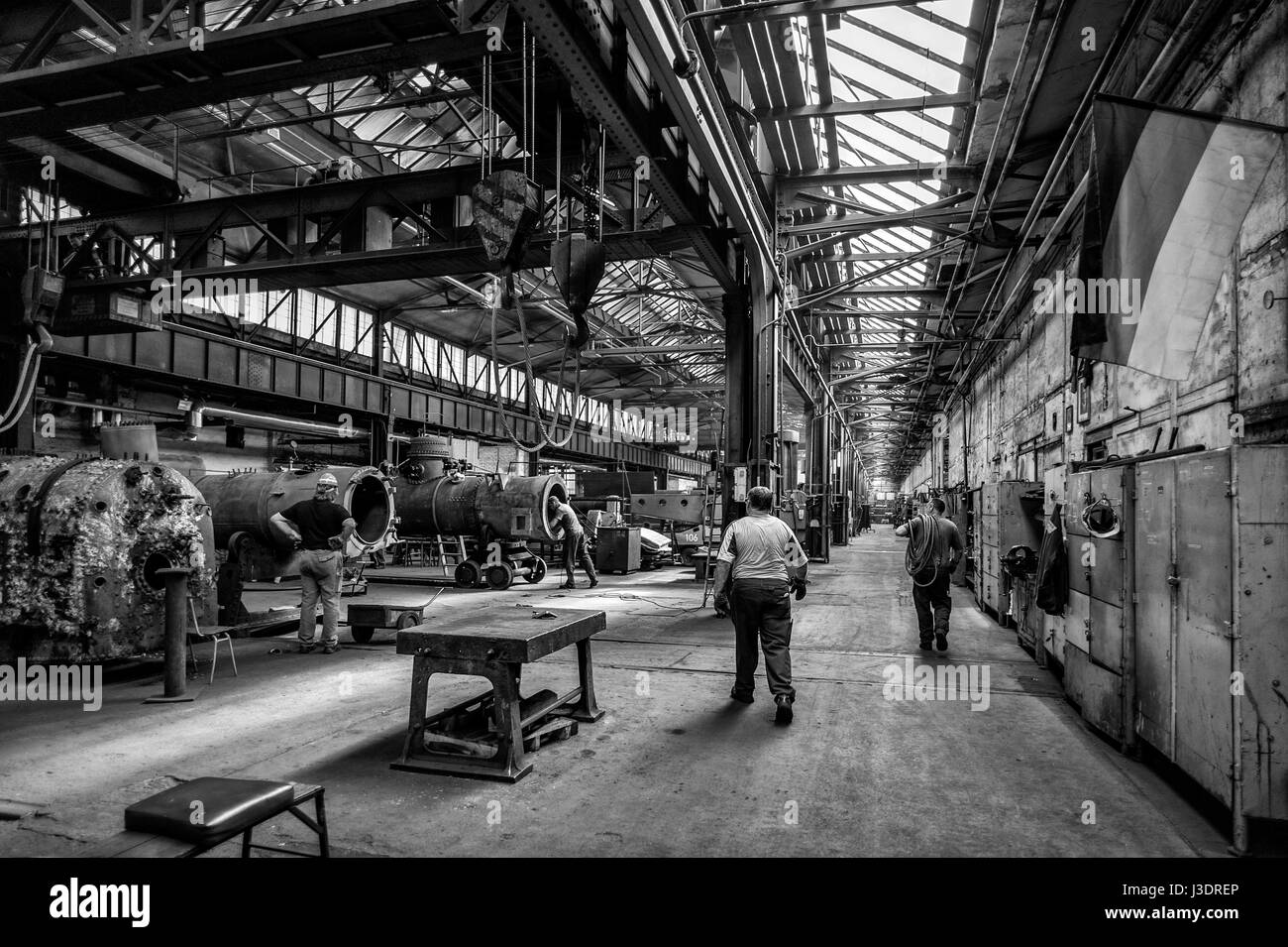 Steam locomotive works hi-res stock photography and images - Alamy