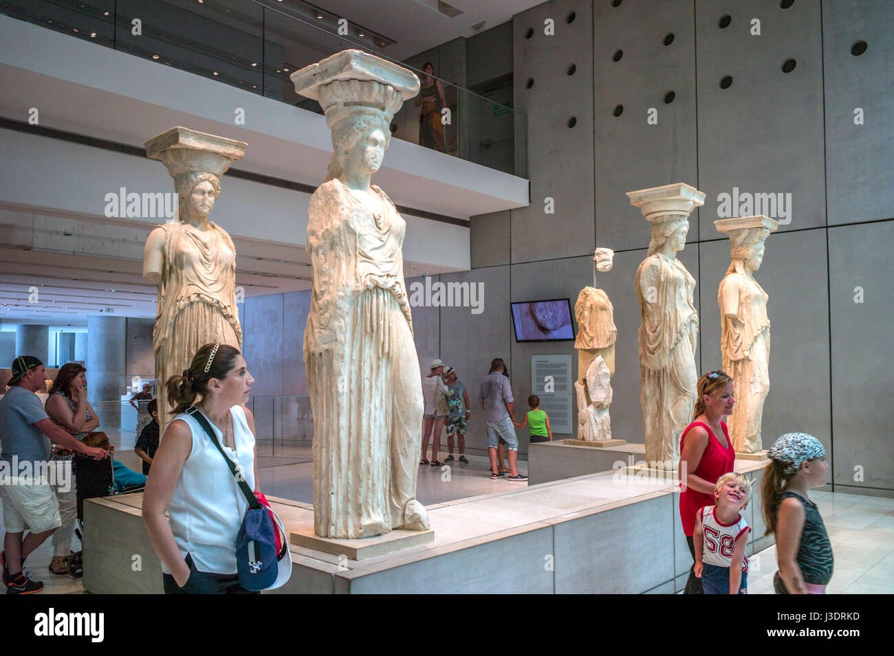 Caryatids Acropolis Museum Stock Photos & Caryatids Acropolis Museum ...