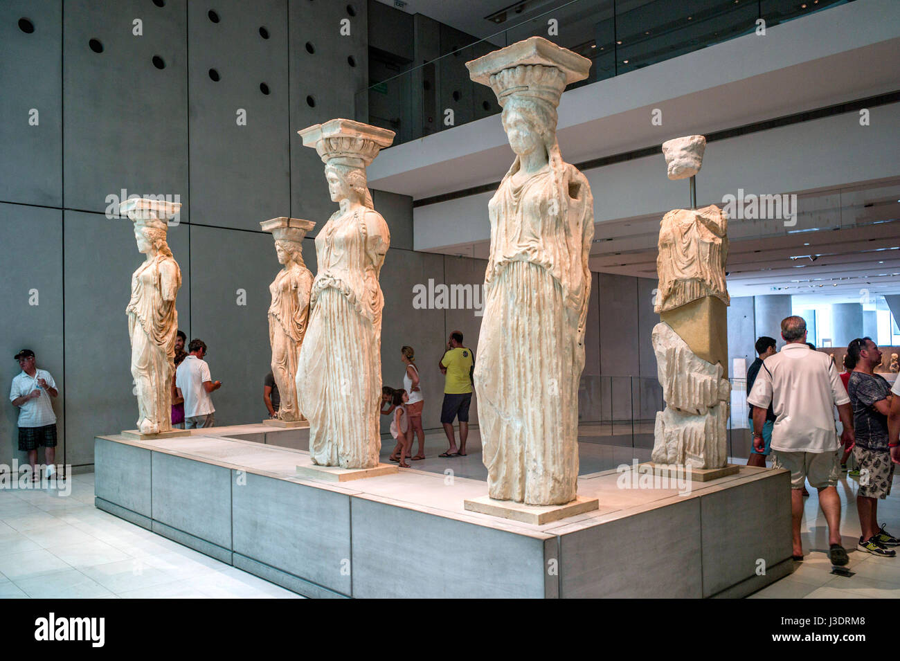 Caryatids Acropolis Museum Stock Photos & Caryatids Acropolis Museum ...