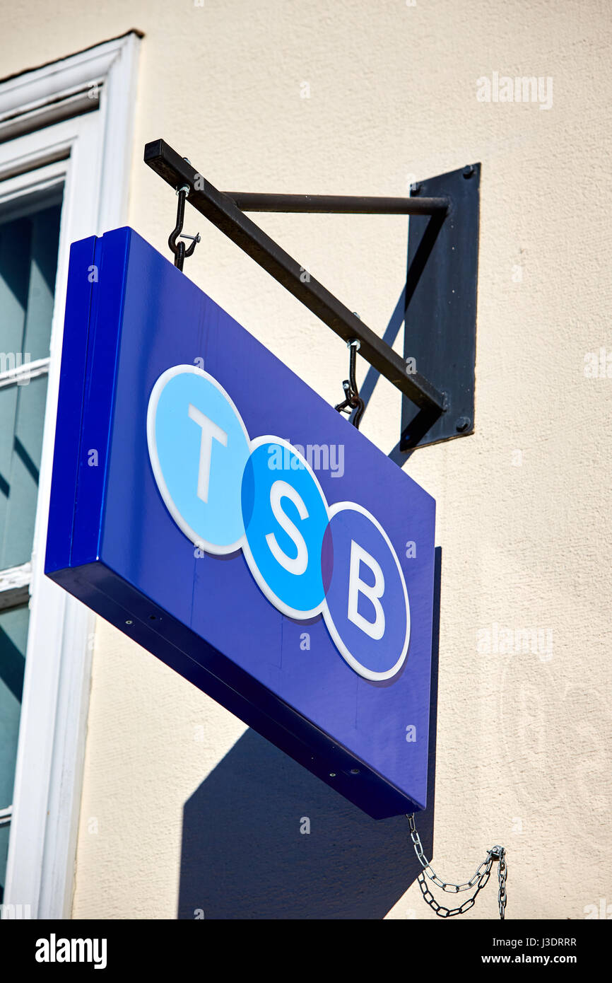 TSB sign outside a branch Stock Photo - Alamy