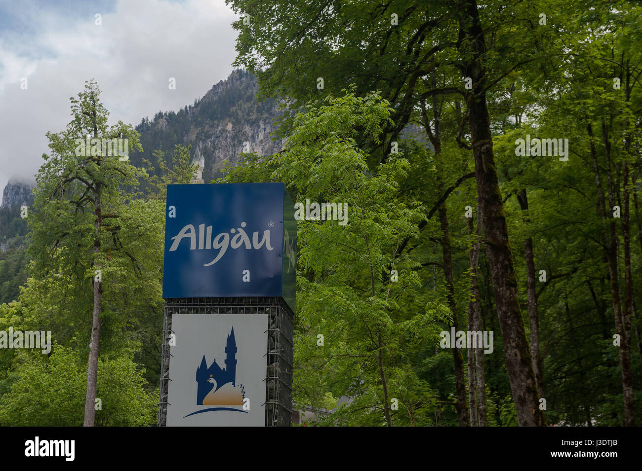 GERMANY. Bavaria. 2016. Neuschwanstein Castle Stock Photo - Alamy