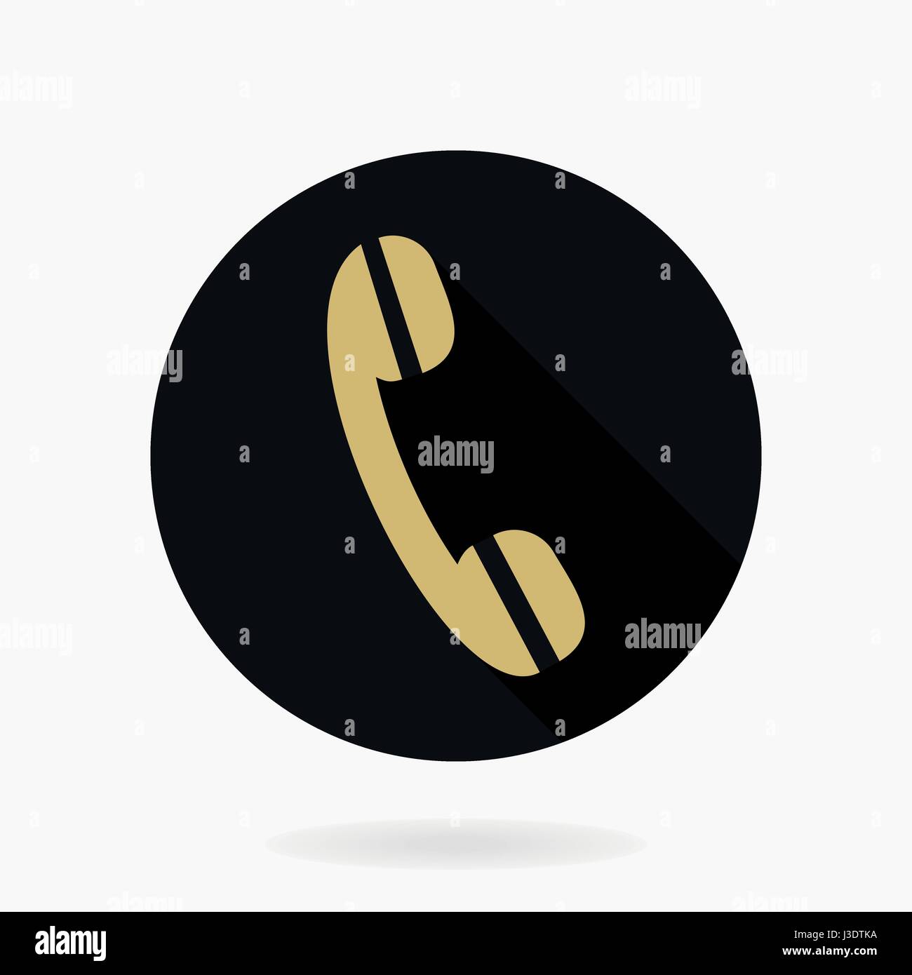 Telephone telephone symbol Cut Out Stock Images & Pictures - Alamy