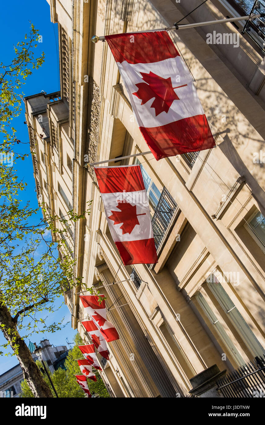 Canada House on Trafalgar Square, is the home of the High Commission of ...