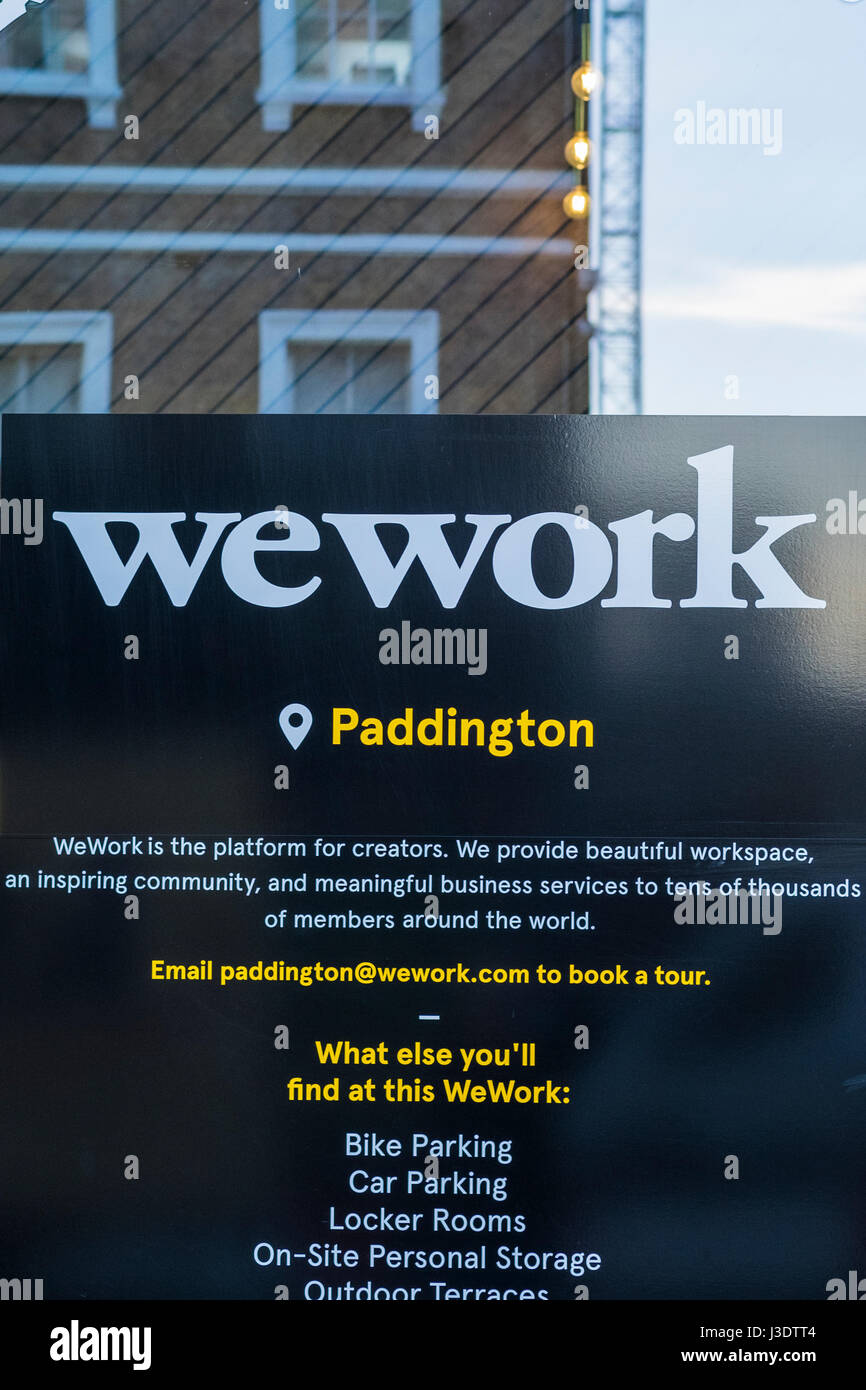 London wework hi-res stock photography and images - Alamy