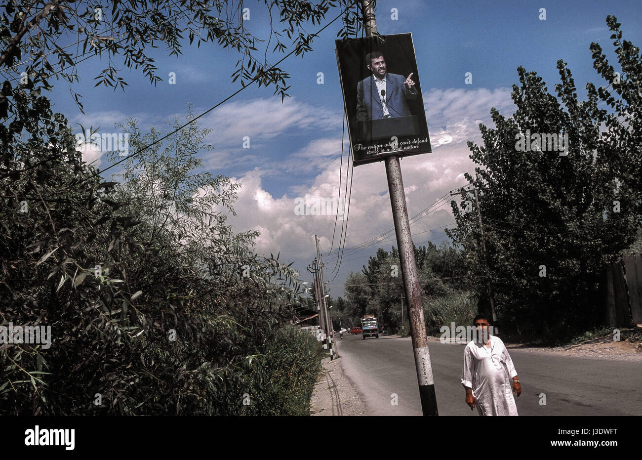 Srinagar, Jammu and Kashmir, India, 2010, Street scene in Srinagar ...