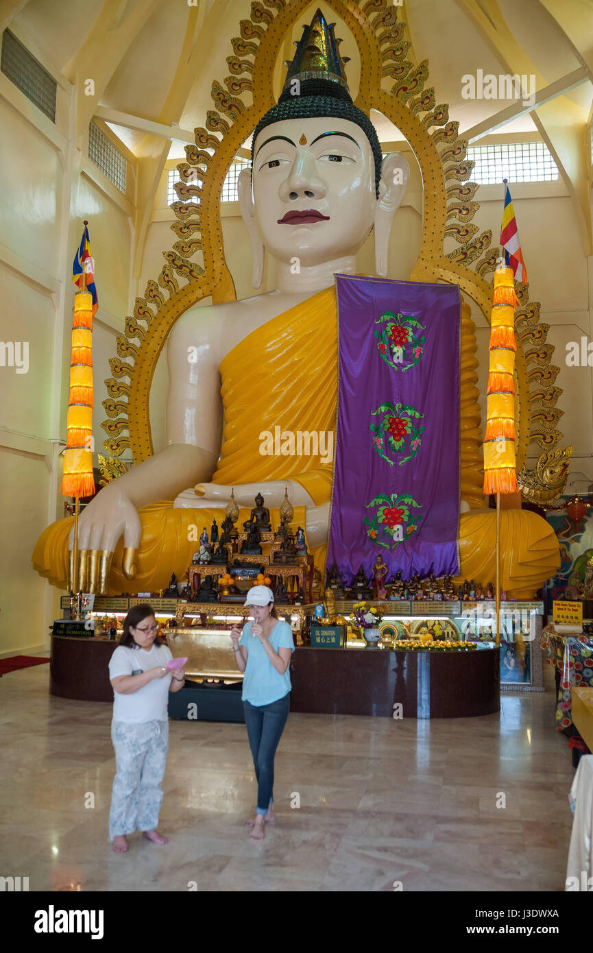 Singapore, Republic of Singapore, Asia, Sitting Buddha at the Sakya ...
