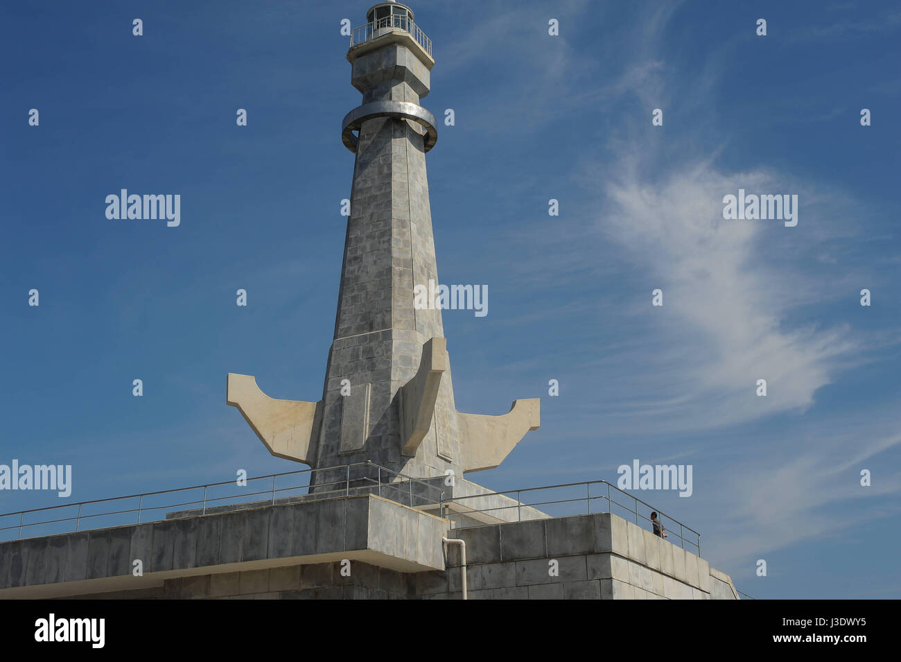 Nampho, North Korea, Asia, Lighthouse in Nampho Stock Photo - Alamy