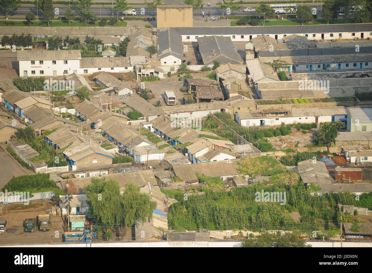 Pyongyang, North Korea, Asia, View of the city Stock Photo - Alamy