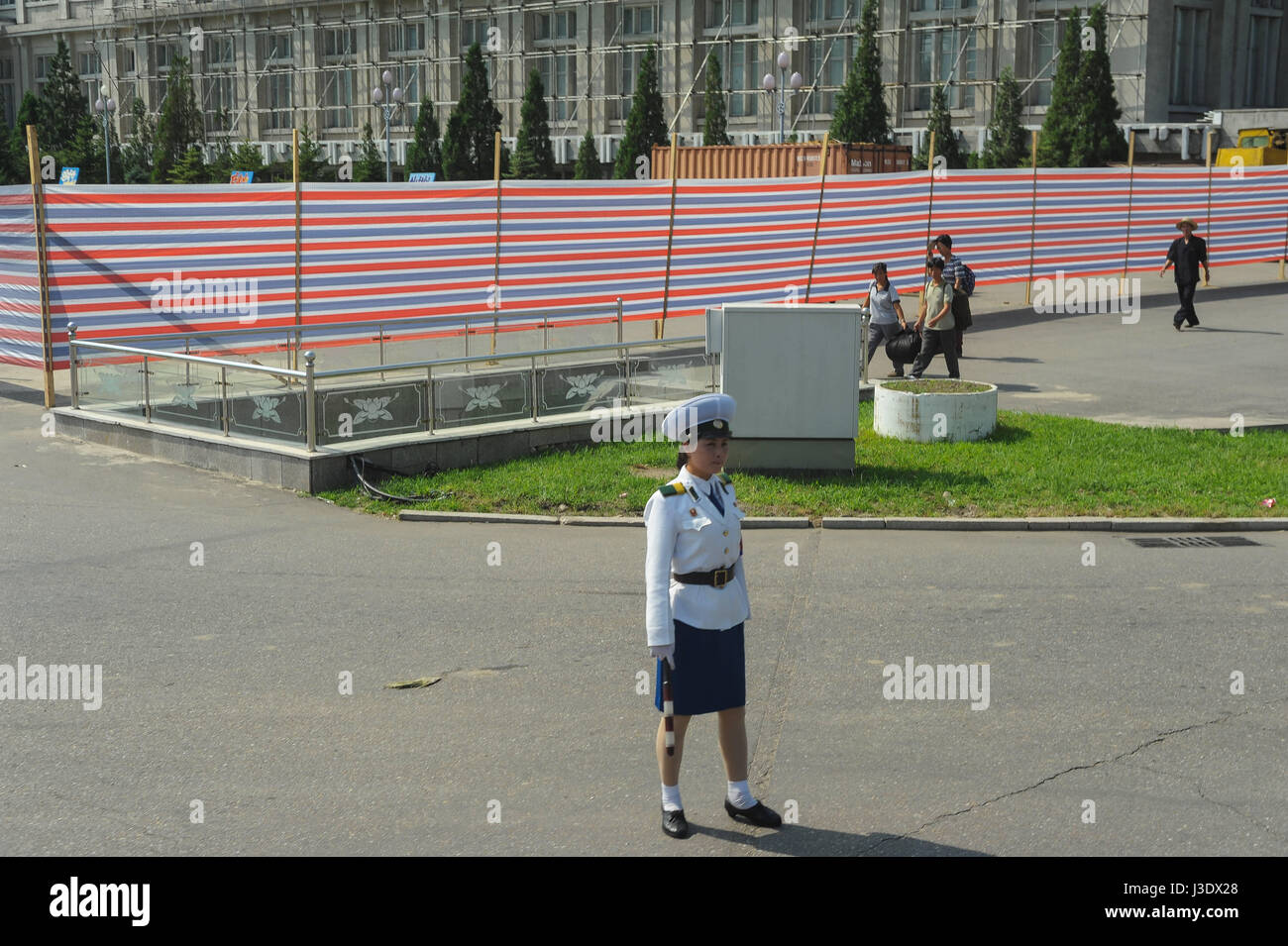 Traffic police in pyongyang hi-res stock photography and images - Alamy