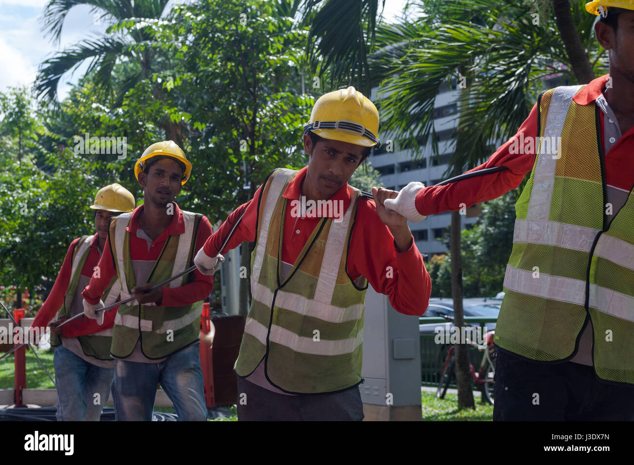 Singapore Migrant Workers High Resolution Stock Photography and Images ...