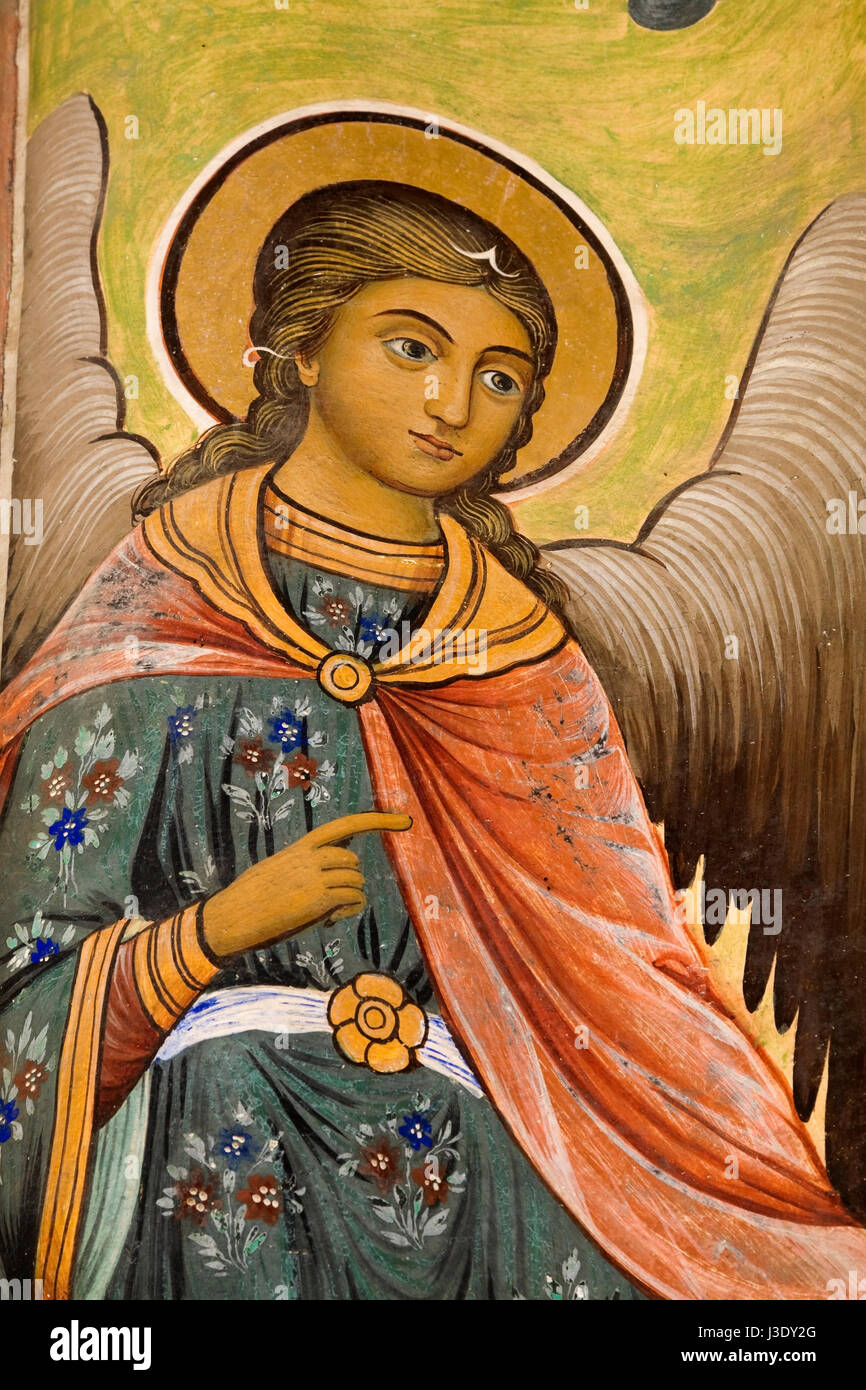 Vintage angel painting hi-res stock photography and images - Alamy