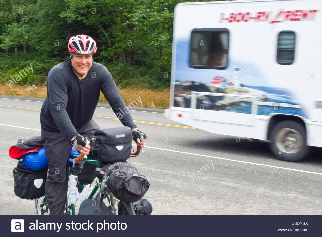 Loaded Touring Bike High Resolution Stock Photography and Images - Alamy