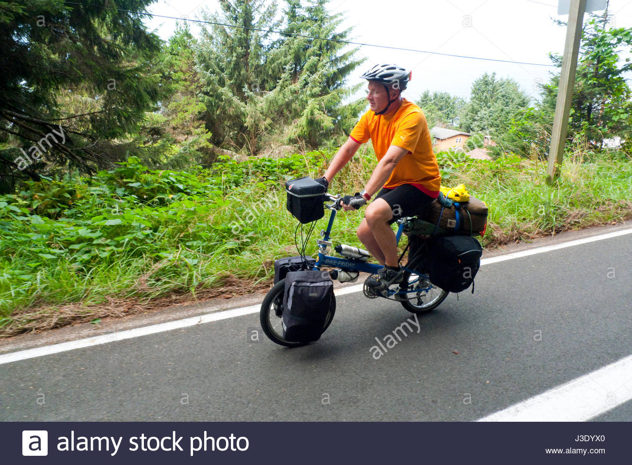 Loaded Touring Bike High Resolution Stock Photography and Images - Alamy