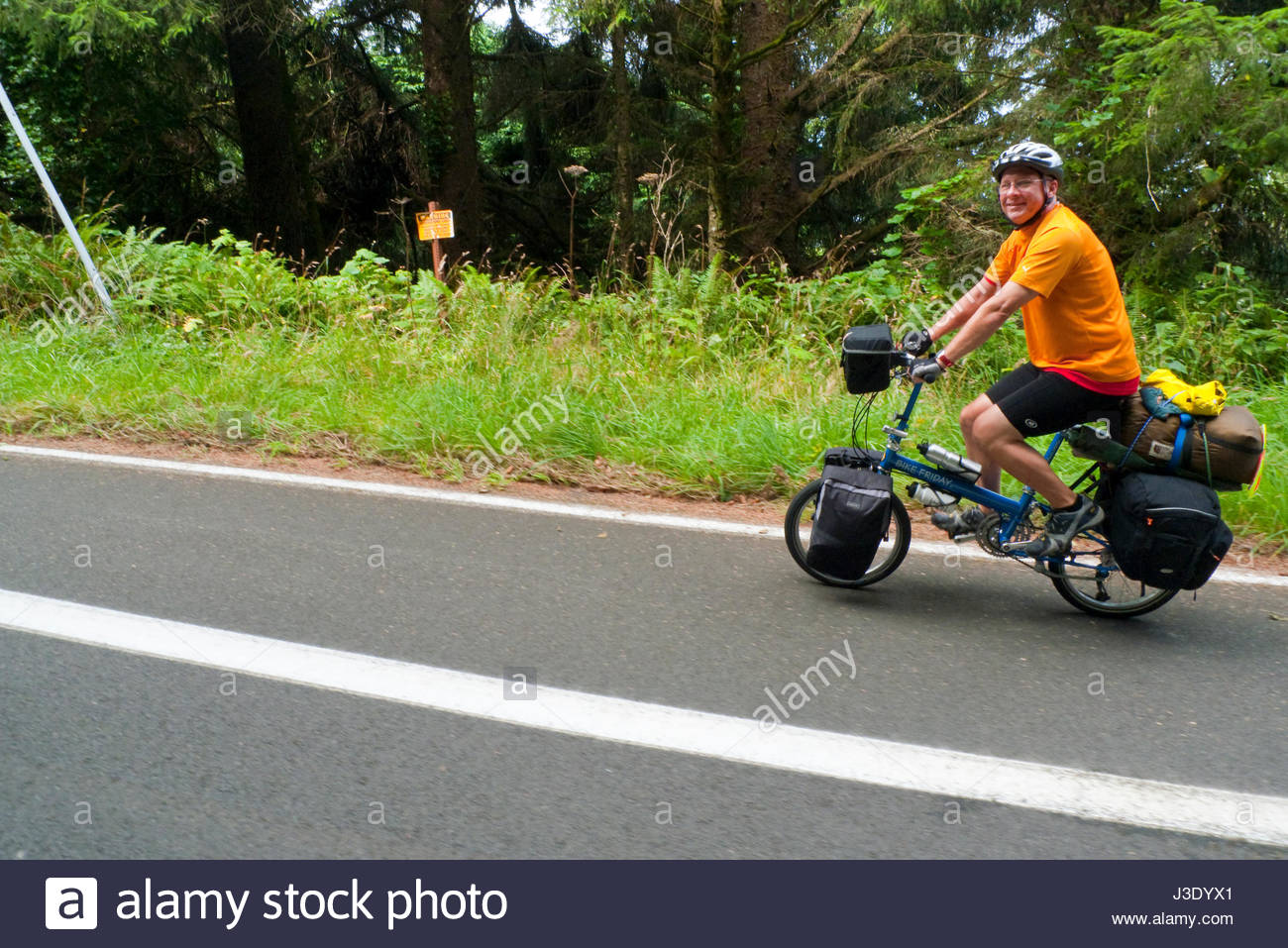 Loaded Touring Bike High Resolution Stock Photography and Images - Alamy