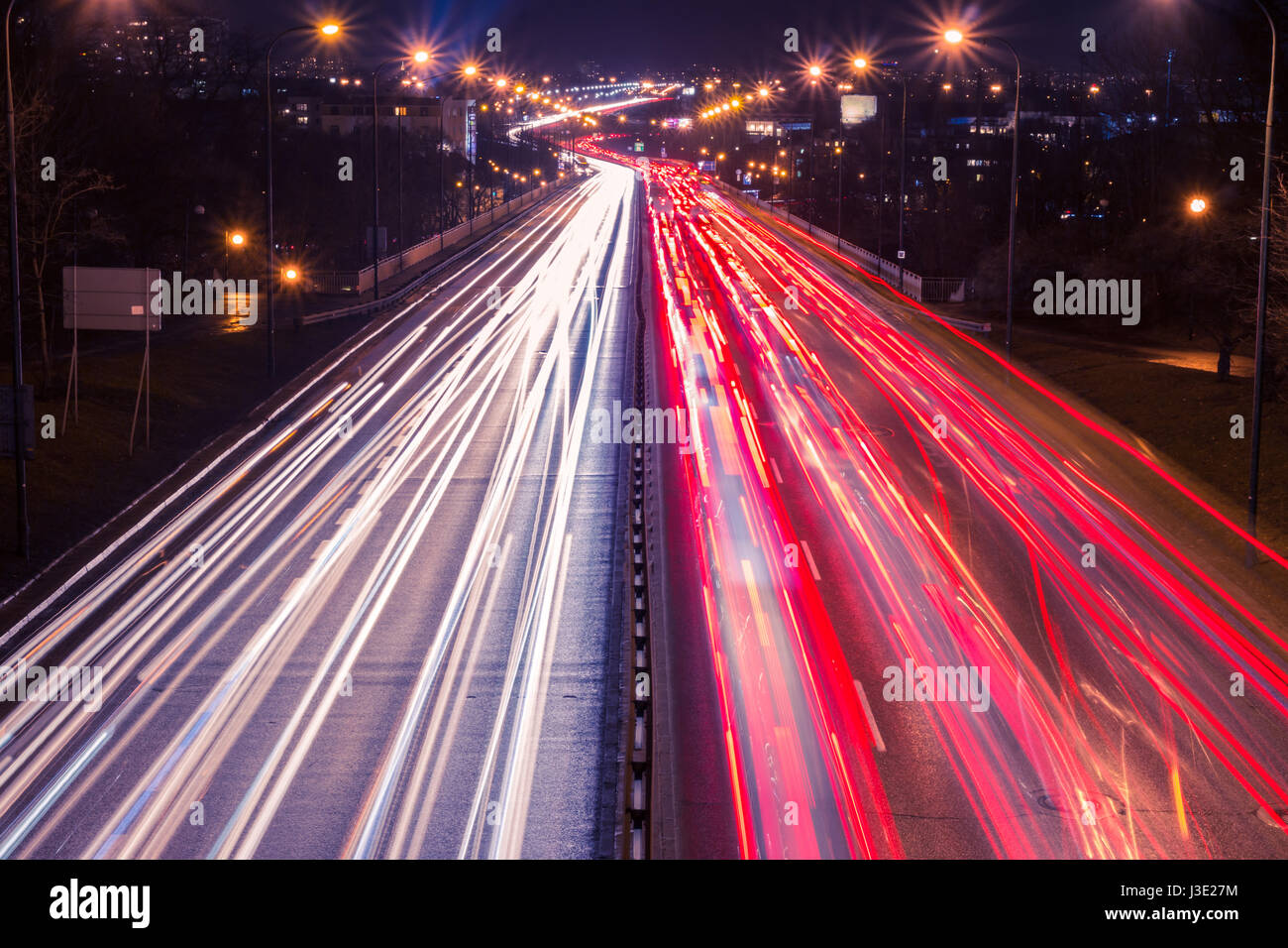 Fast city highway hi-res stock photography and images - Alamy
