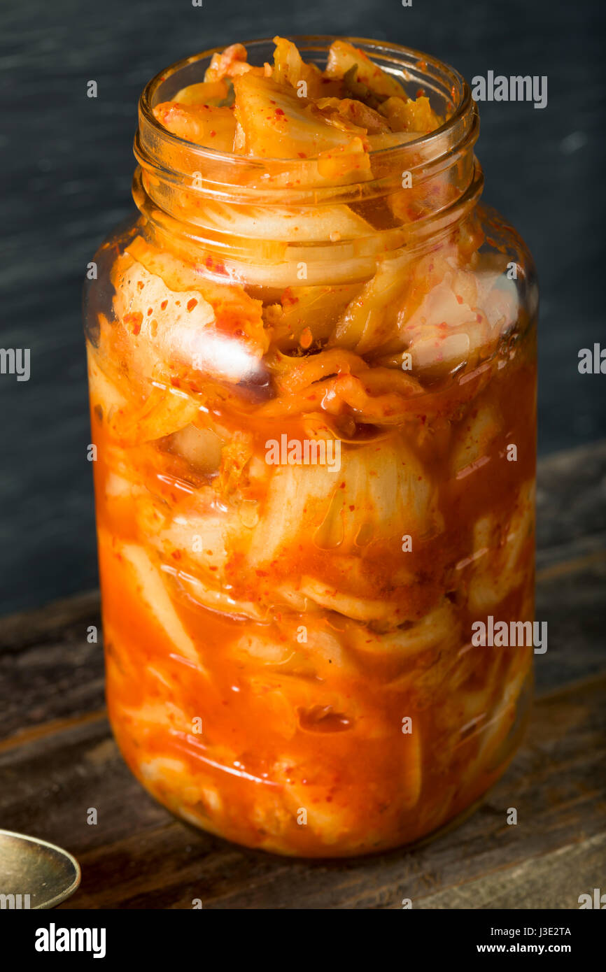Traditional fermented cabbage kimchi hi-res stock photography and ...