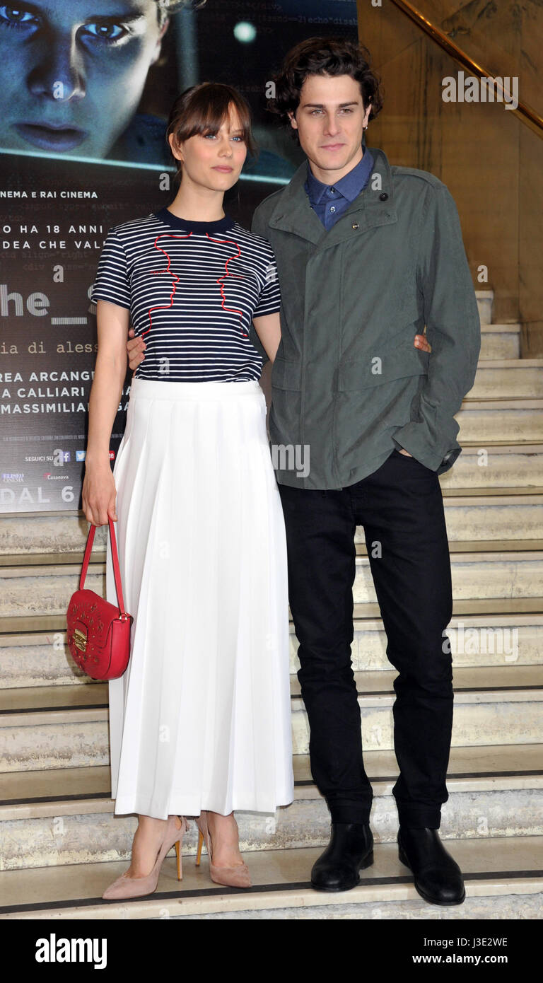 Rome Photocall for 'The Startup' Featuring: Paola Calliari, Andrea ...