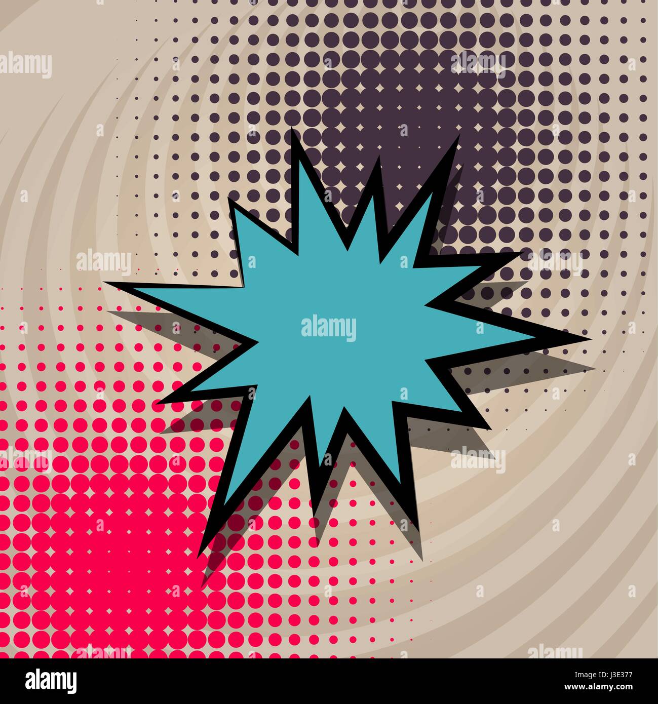 Pop art cartoon comic text balloon Stock Vector Image & Art - Alamy