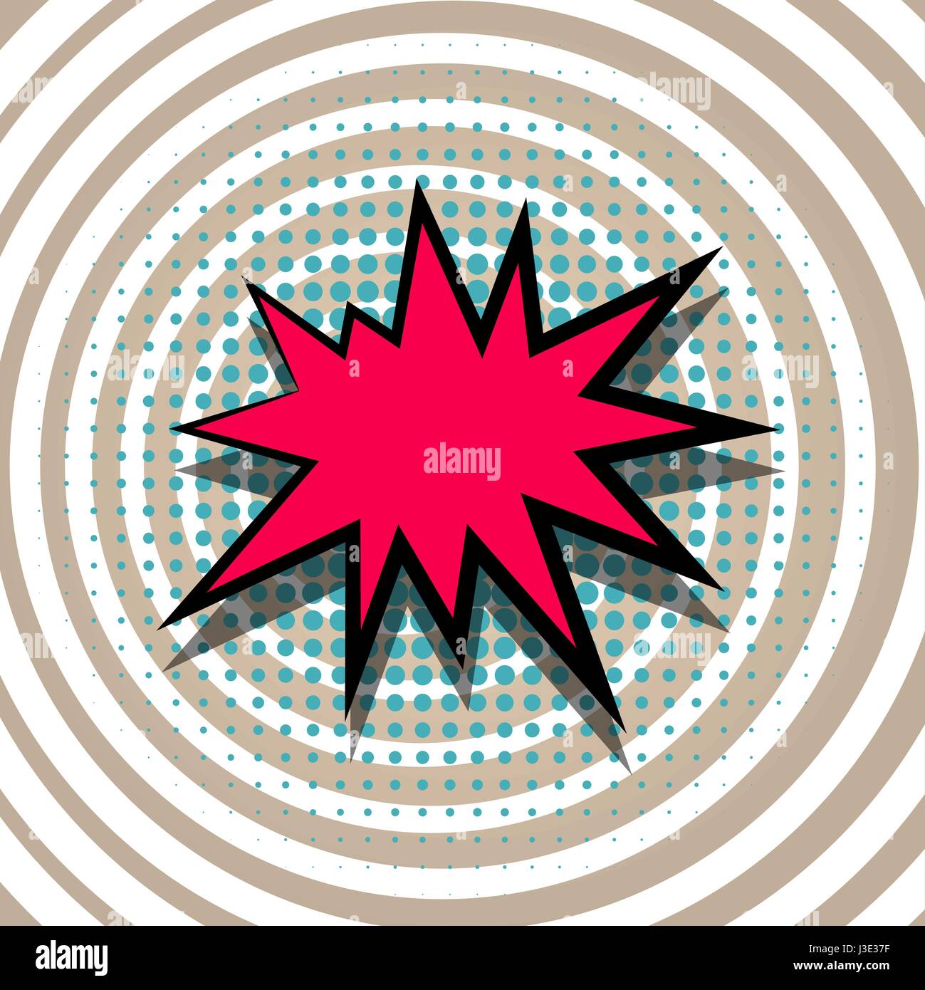 Pop art cartoon comic text balloon Stock Vector Image & Art - Alamy