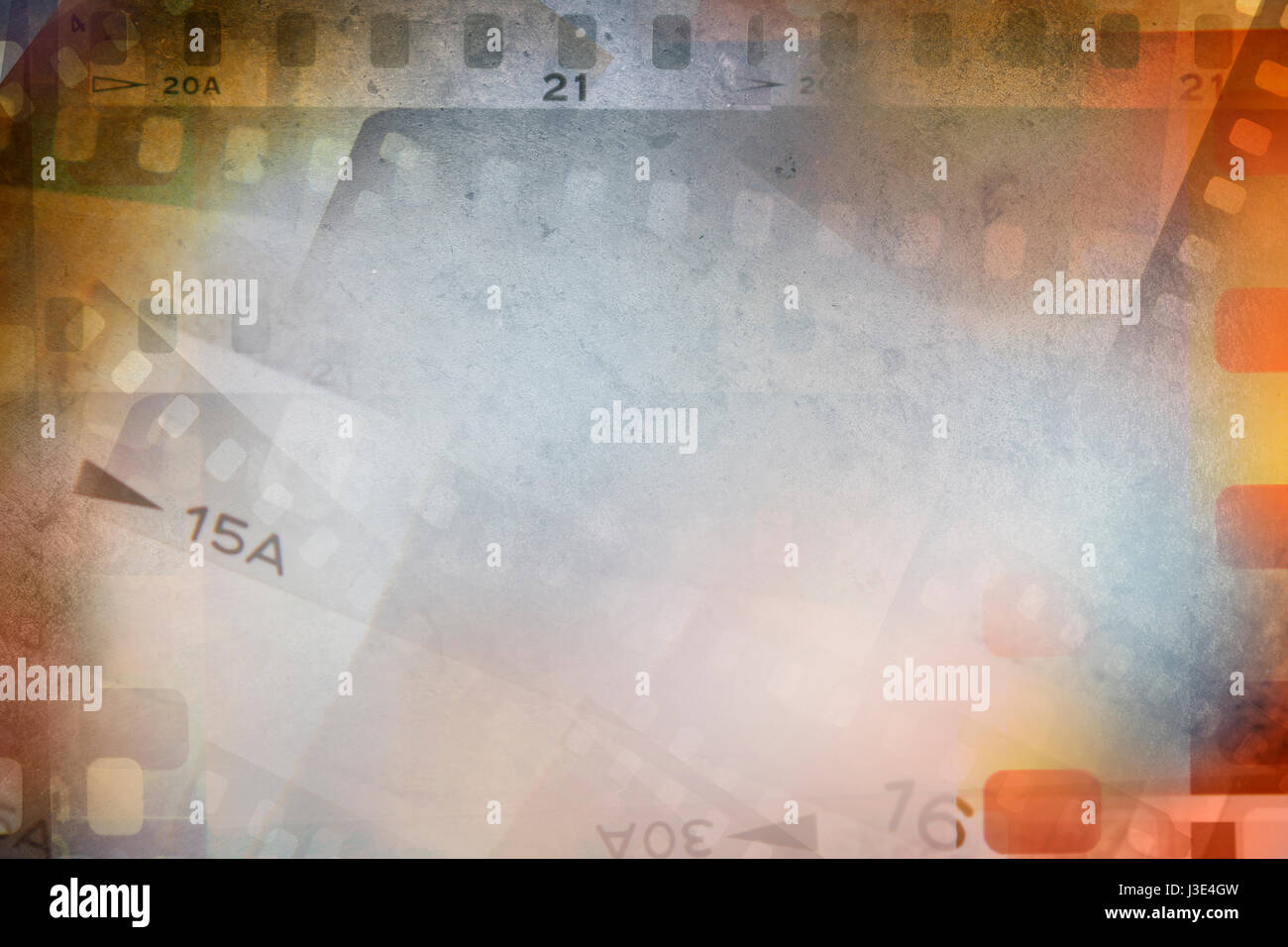 Film negative frames background Stock Photo - Alamy