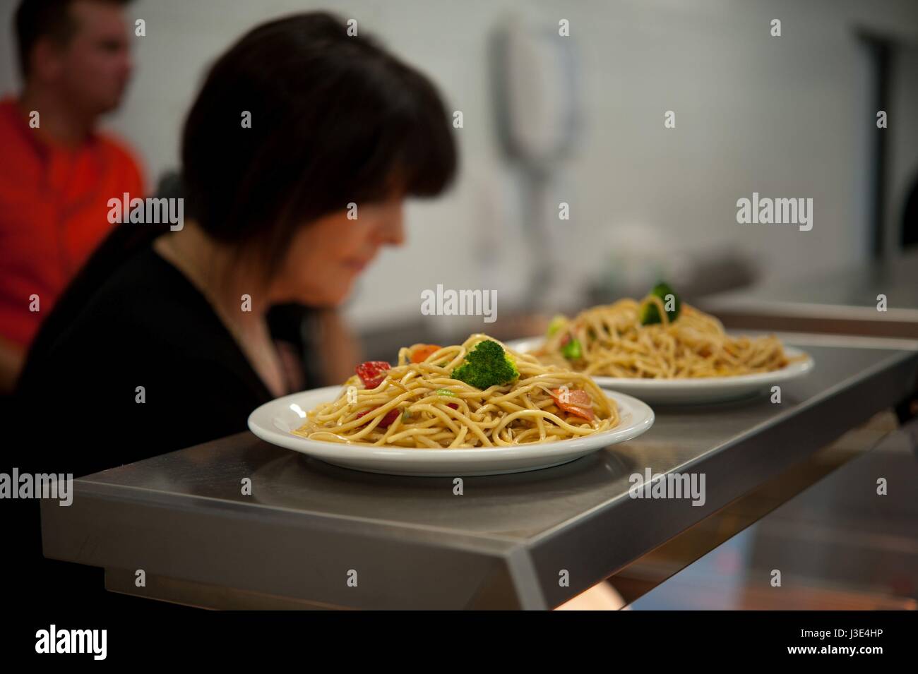 Schule kantine hi-res stock photography and images - Alamy