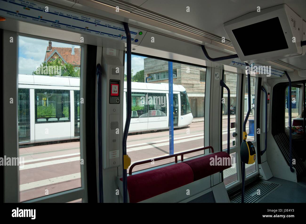 Rouen tramway hi-res stock photography and images - Alamy