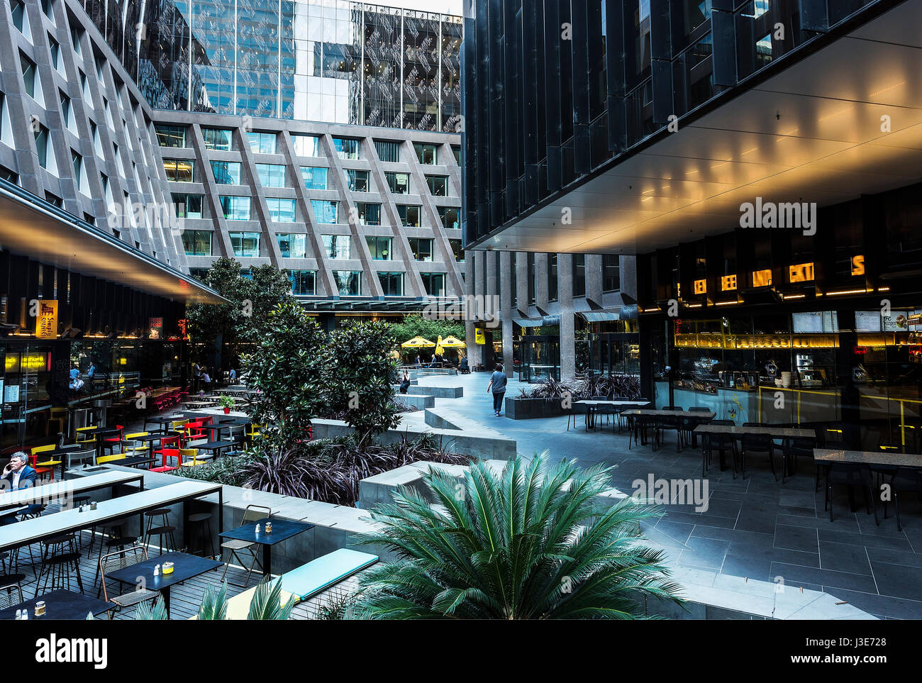 AMP Tower (527–535 Bourke Street) is a skyscraper situated in Melbourne ...