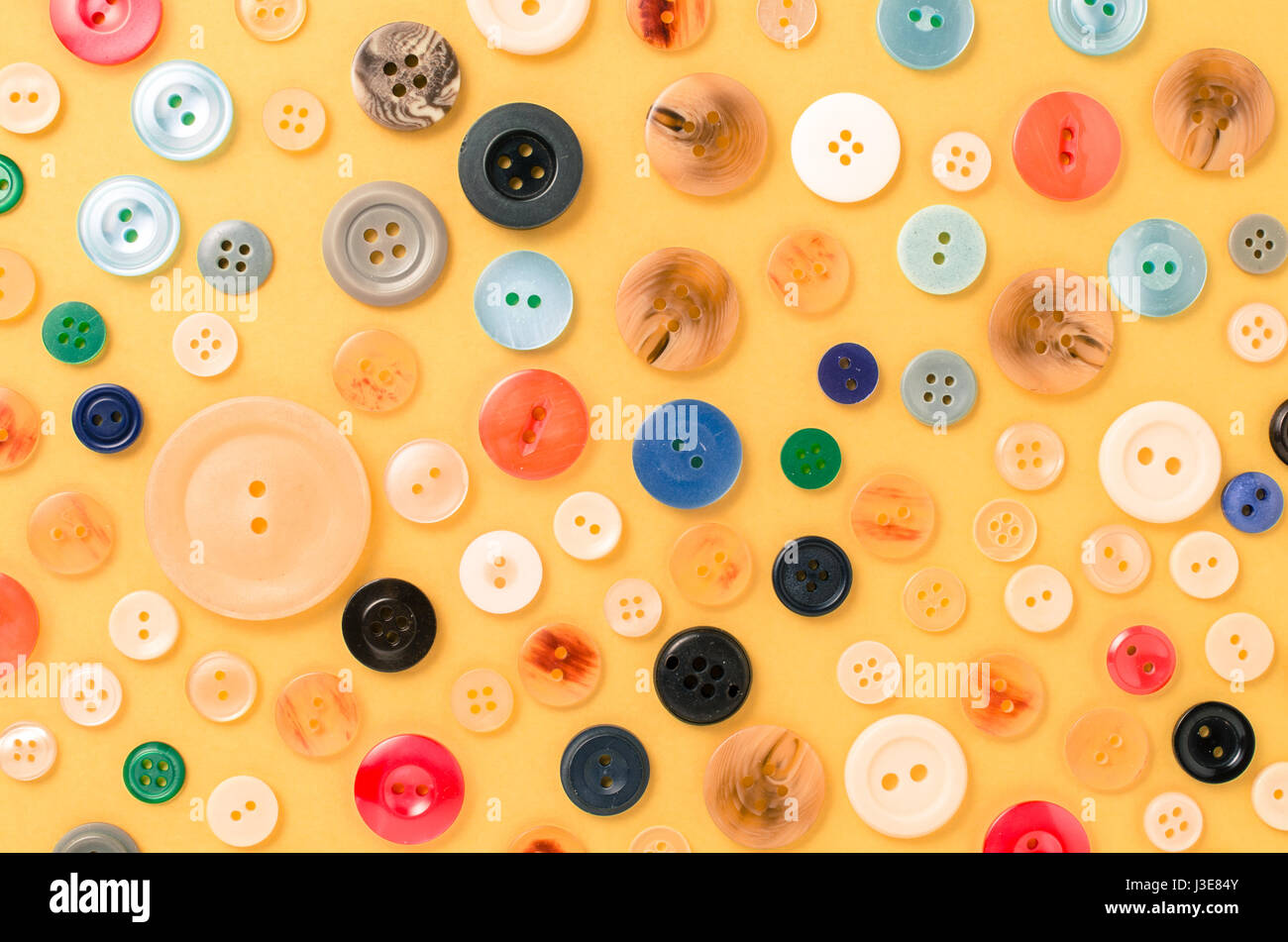 Colorful sewing buttons Stock Photo - Alamy