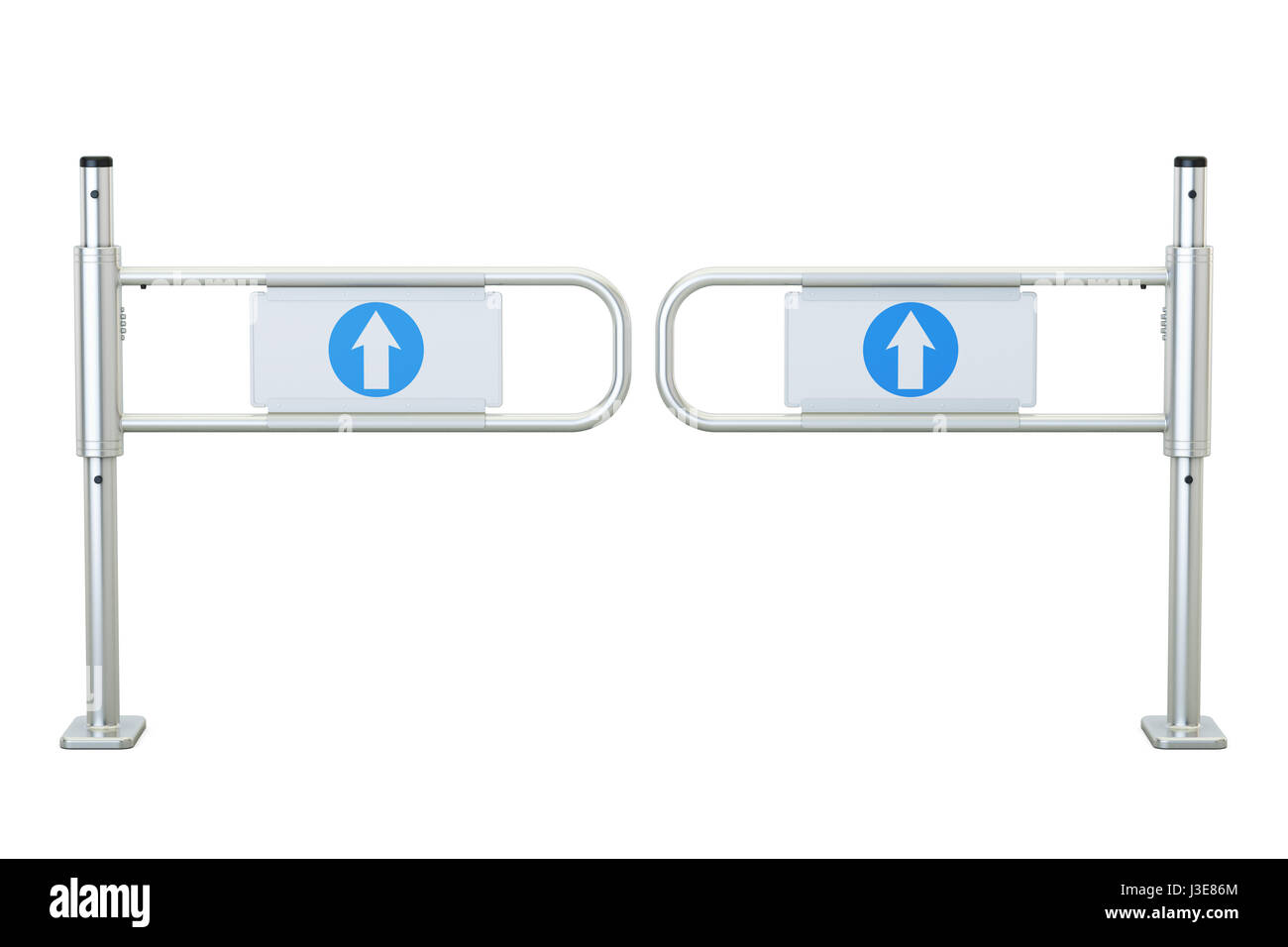 Shop entrance gate supermarket security hi-res stock photography and ...