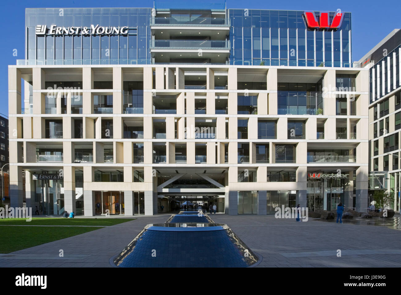 Takutai Square, Britomart, Auckland, New Zealand Stock Photo - Alamy