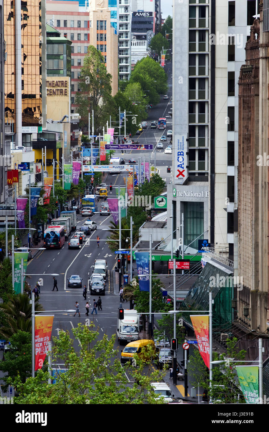 Queen street auckland hi-res stock photography and images - Alamy