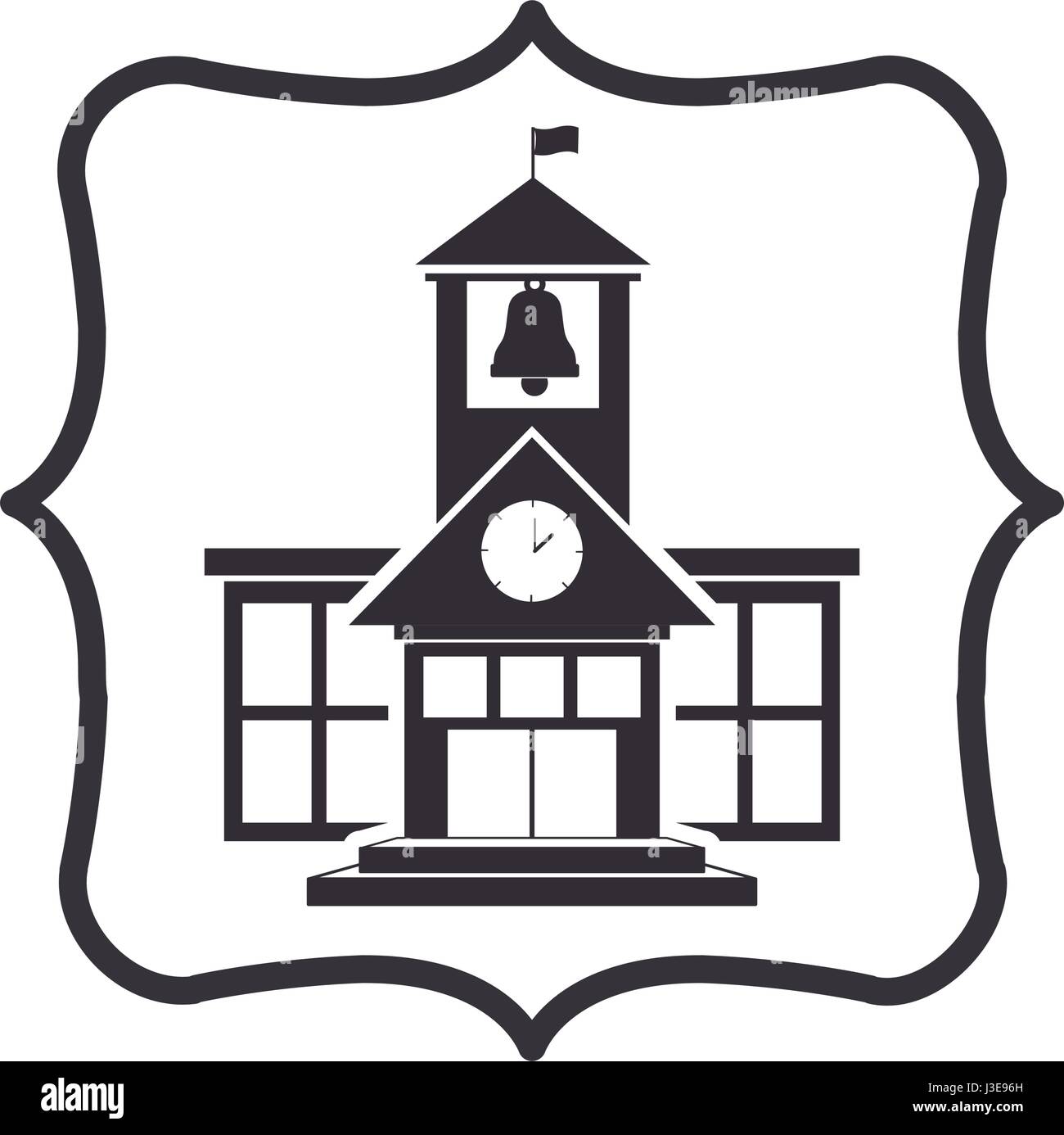 Isolated building of school design Stock Vector Image & Art - Alamy