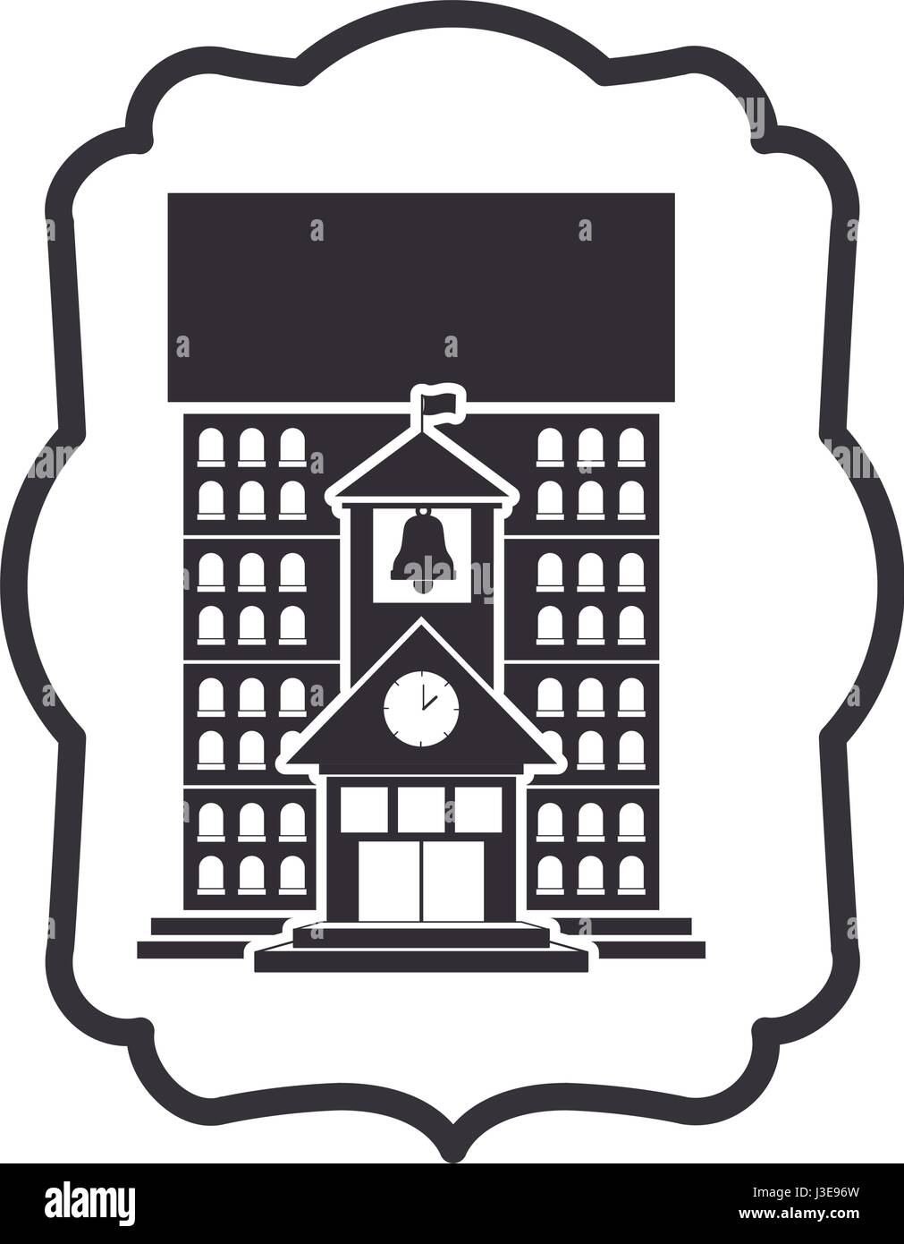 Isolated building of school design Stock Vector Image & Art - Alamy